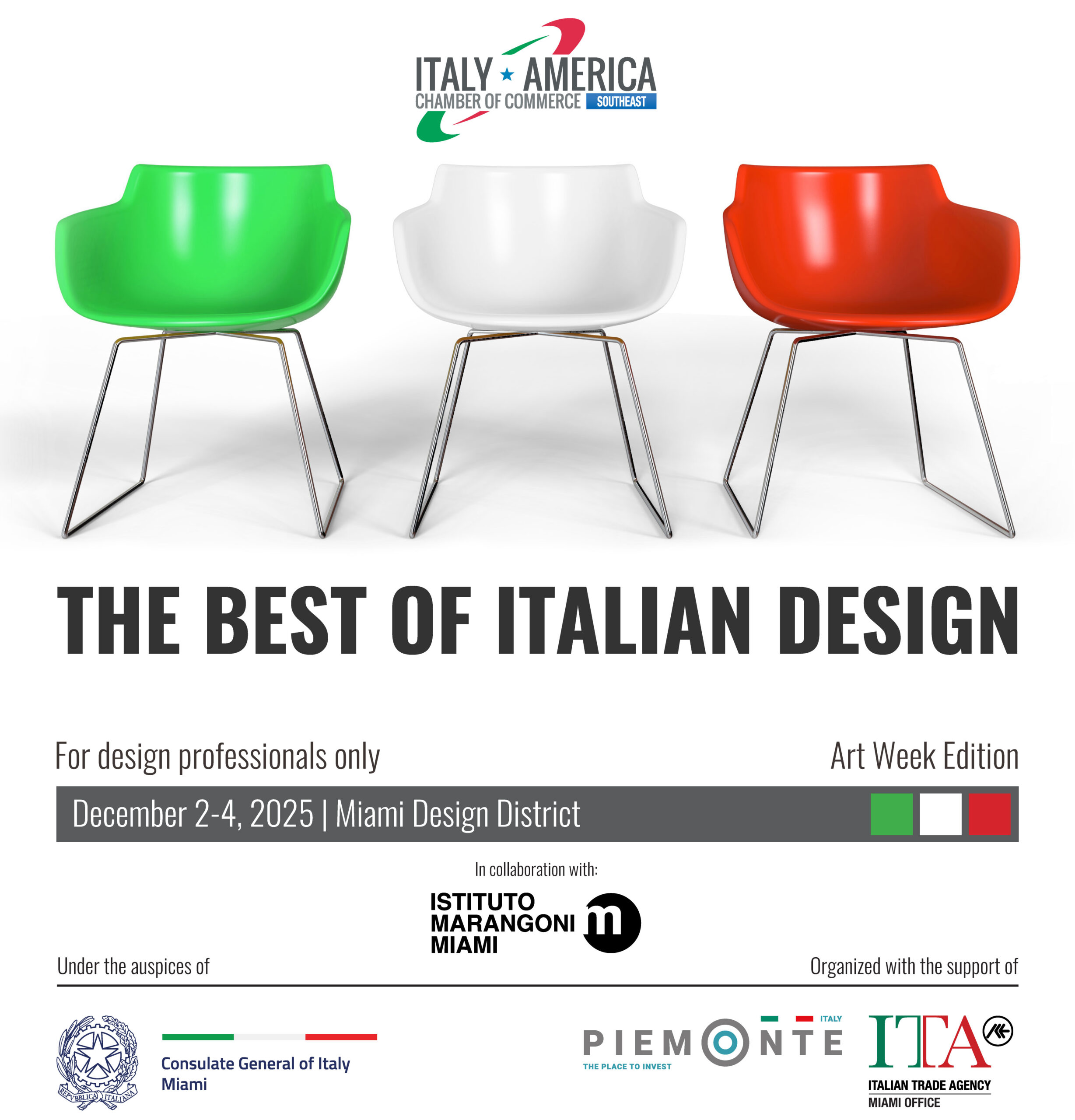 The Best of Italian Design - Art Week Edition | SETTEMBRE 2026 - IACC ...