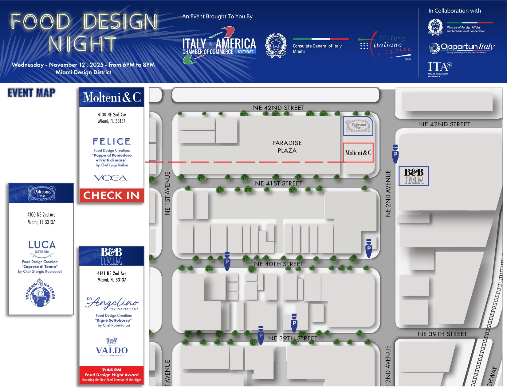 EVENT PROGRAM & MAP - IACC - Miami